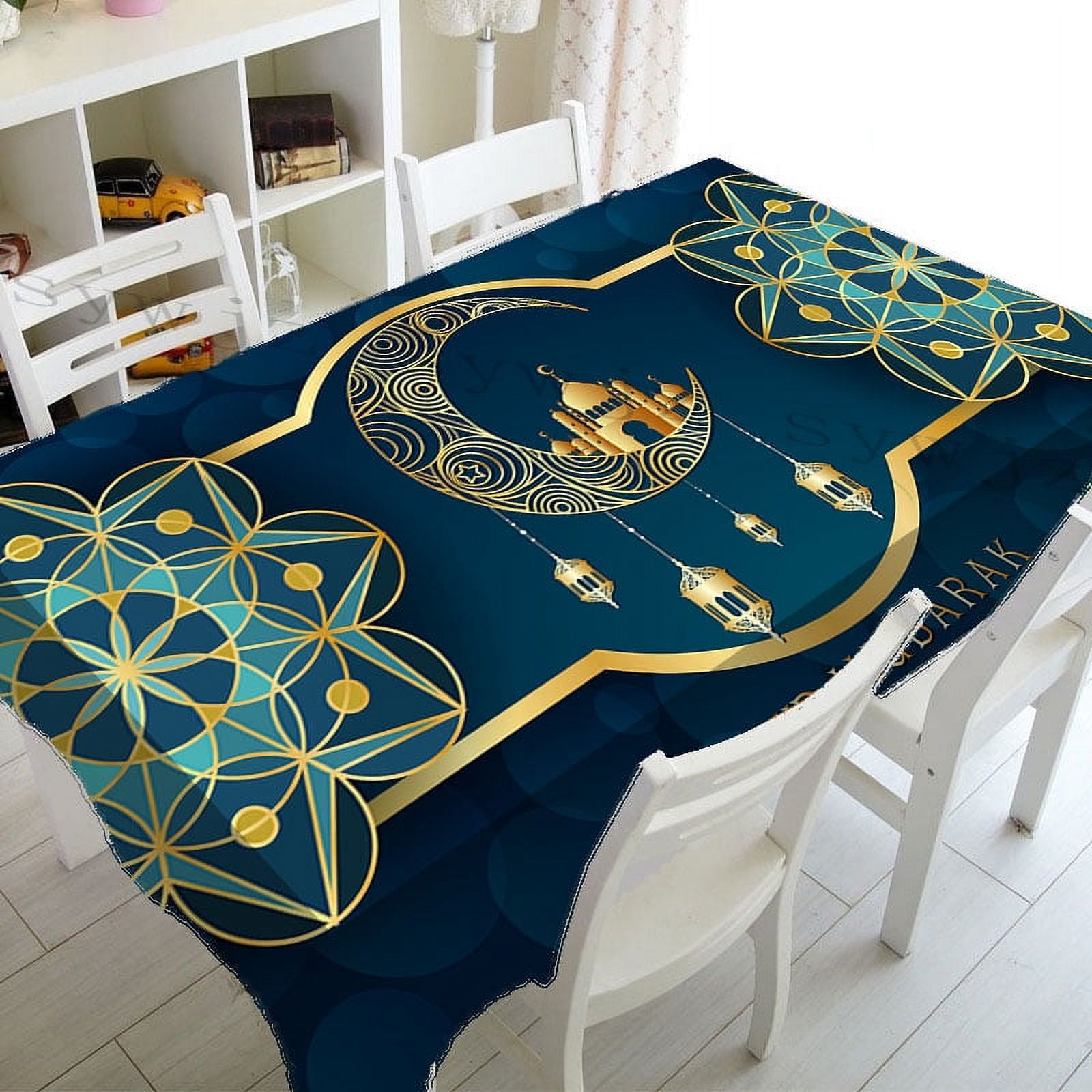 Eid Restaurant ration Tablecloth Muslim Ramadan ration Tapestry Islamic ...