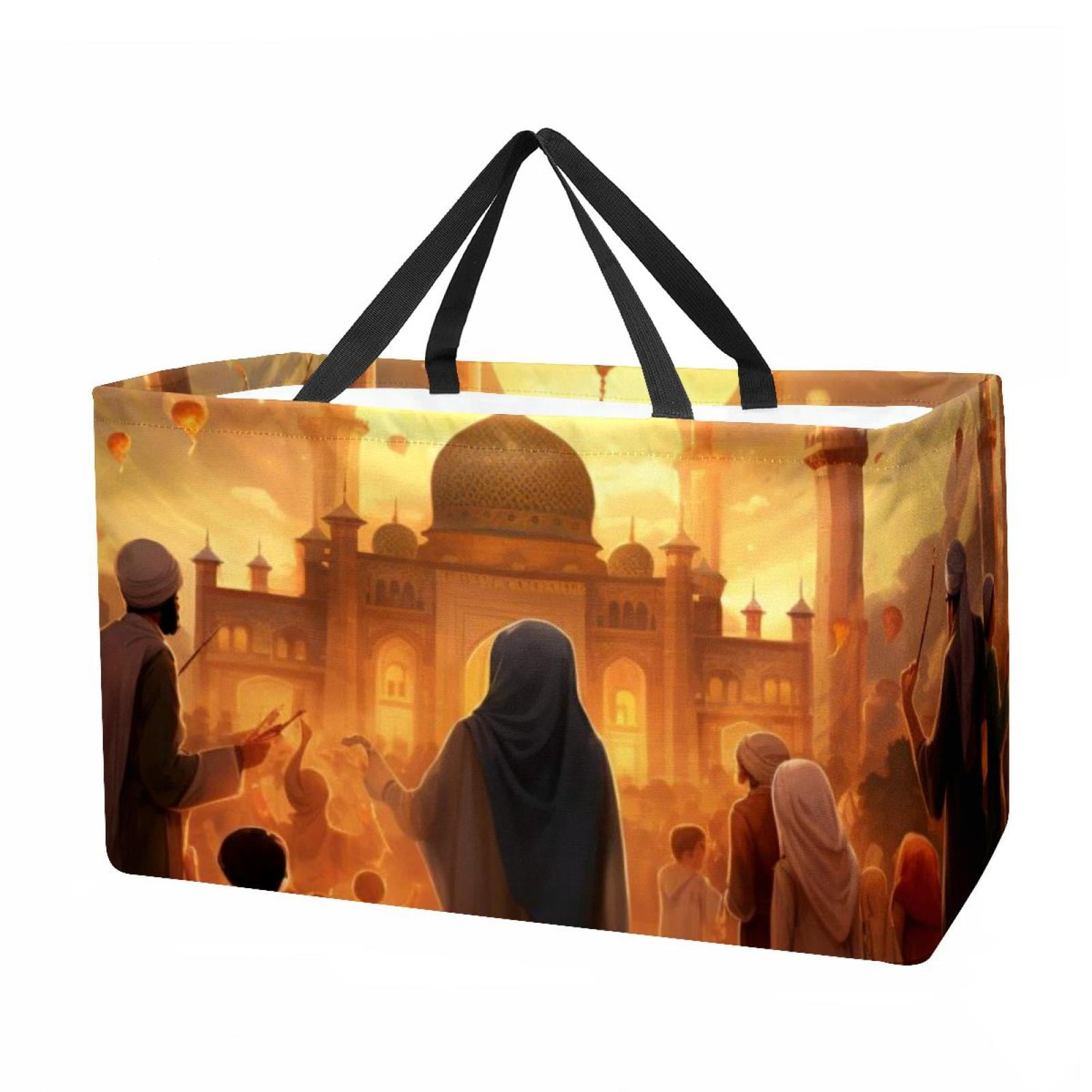 Eid al Fitr Large Capacity Foldable Oxford Cloth Picnic Basket ...