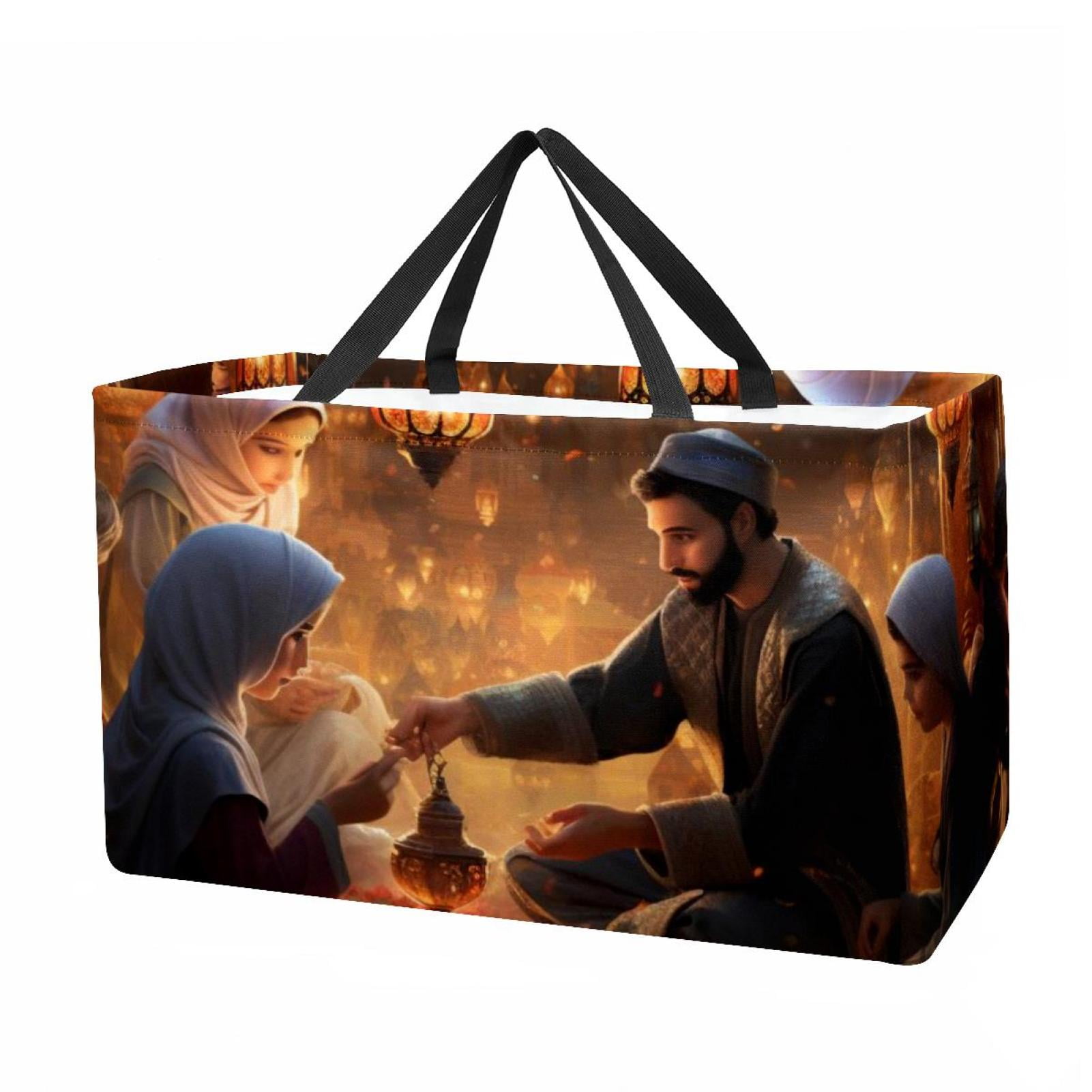 Eid al Fitr Large Capacity Reinforced Oxford Cloth Storage Bin ...