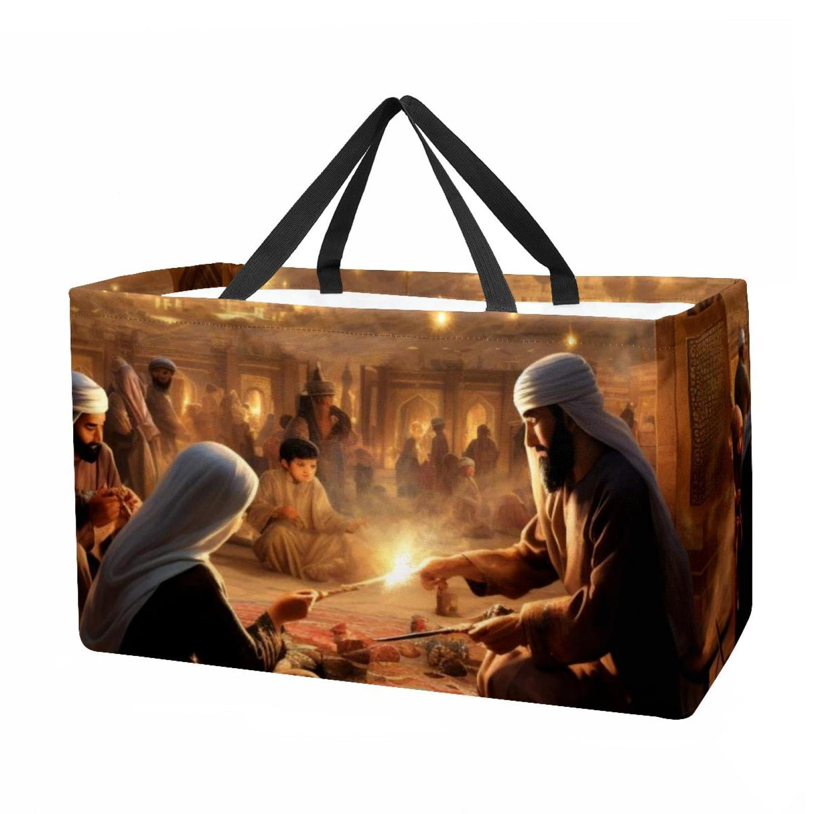 Eid al Fitr Large Capacity Reusable Foldable Oxford Cloth Storage Bins ...