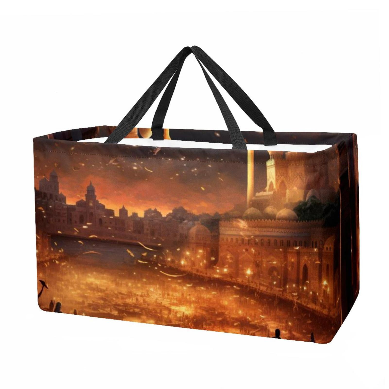 Eid al Fitr Large Foldable Oxford Cloth Storage Basket - Versatile ...