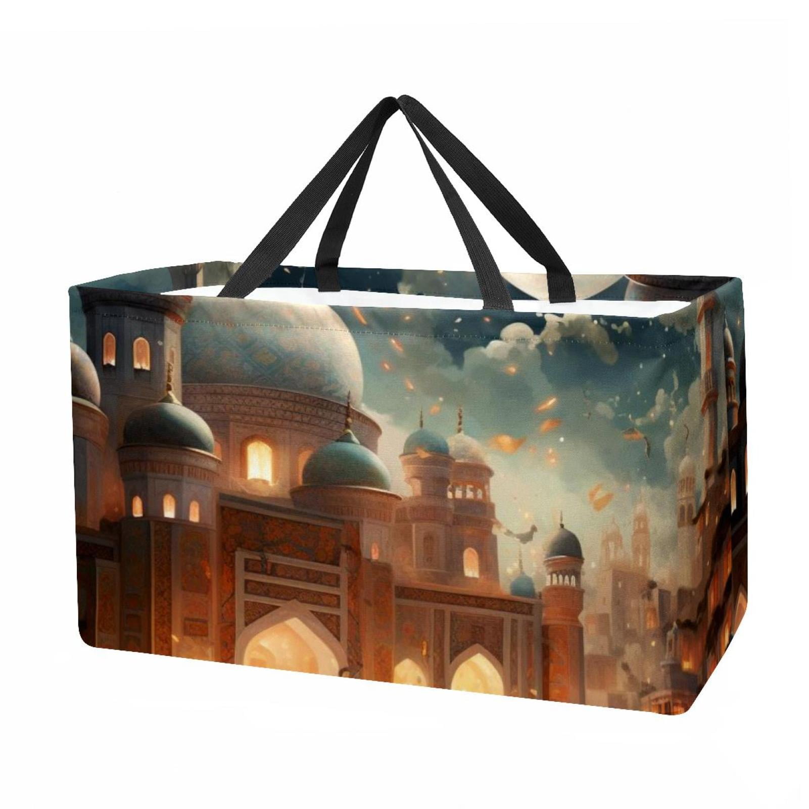 Eid al Fitr Reusable Foldable Oxford Cloth Storage Bins: Large Capacity ...