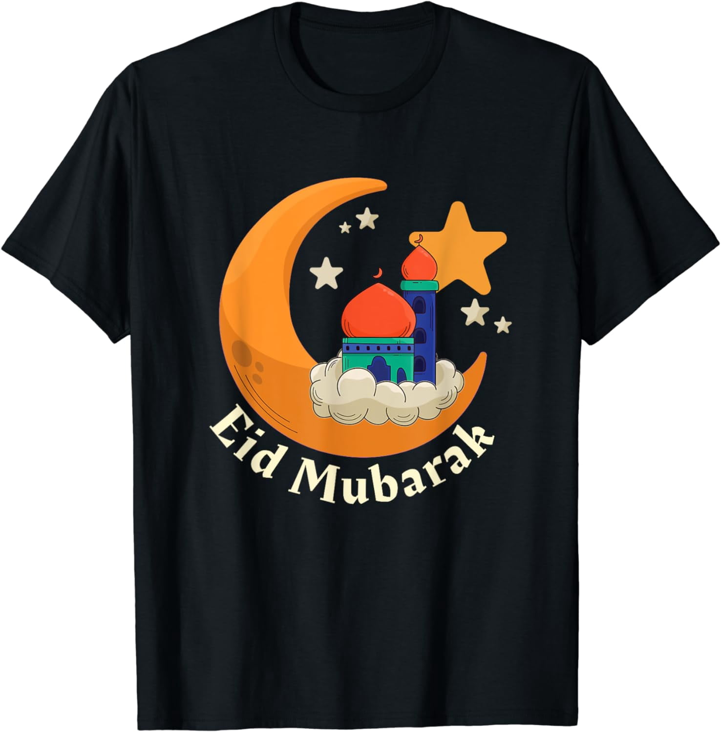 Eid mubarak ramadan islamic muslim design T-Shirt - Walmart.com