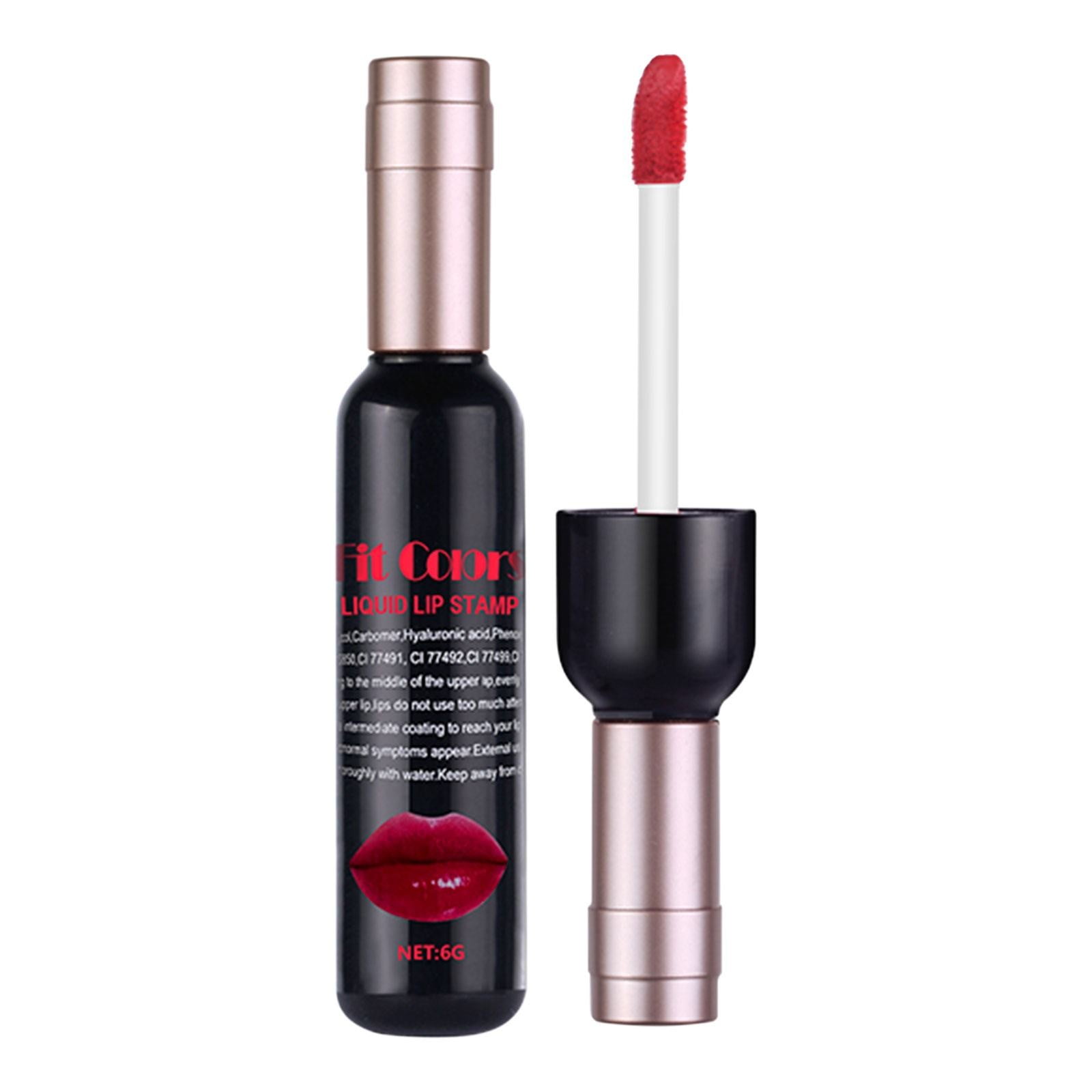 EiecJdf Lipstick Red Wine Bottle Dyed Lip Liquid Moisturizing Does Not ...