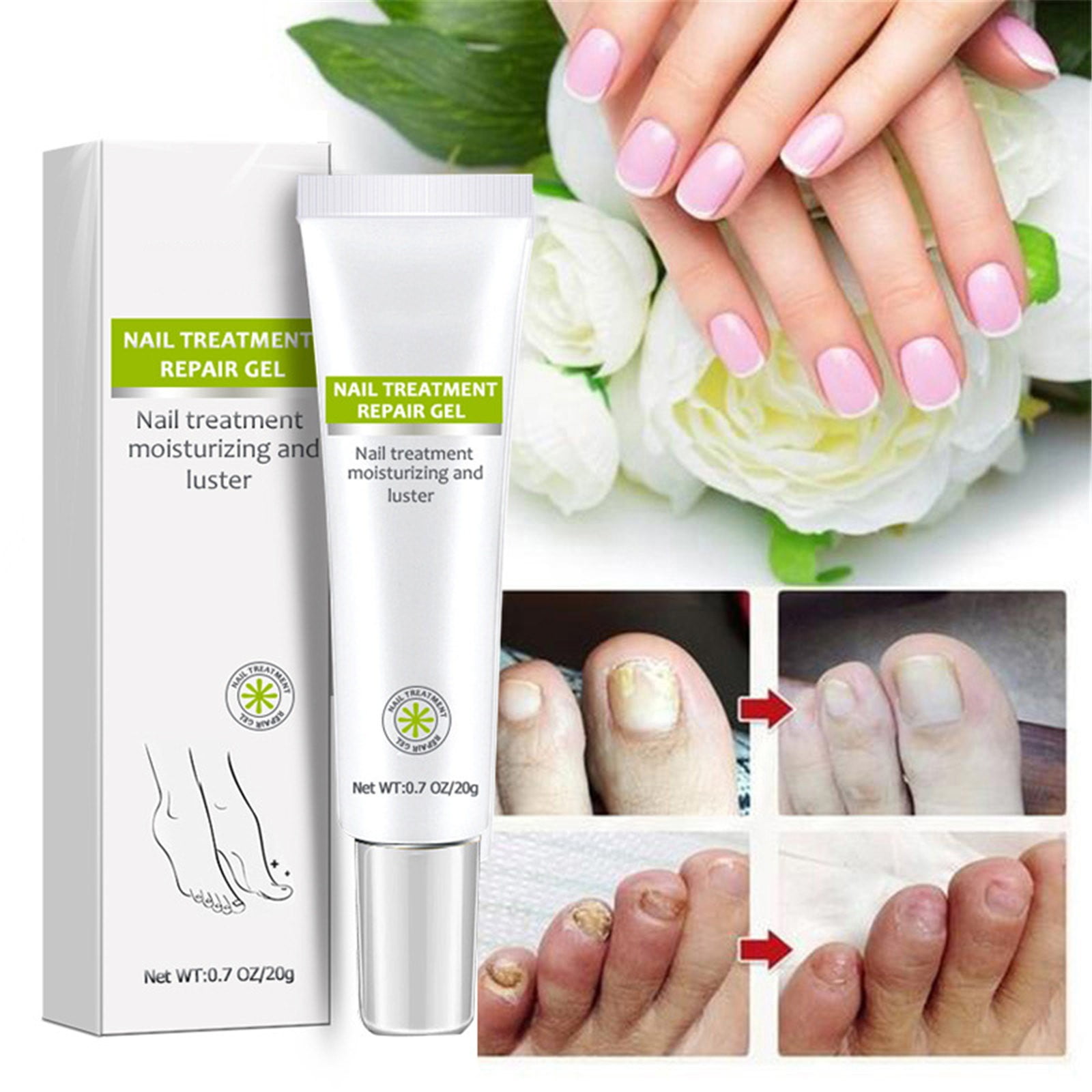 EiecJdf Nail Gel Nail Liquid Plant Nail Liquid Herbal Nail Gel Feet ...