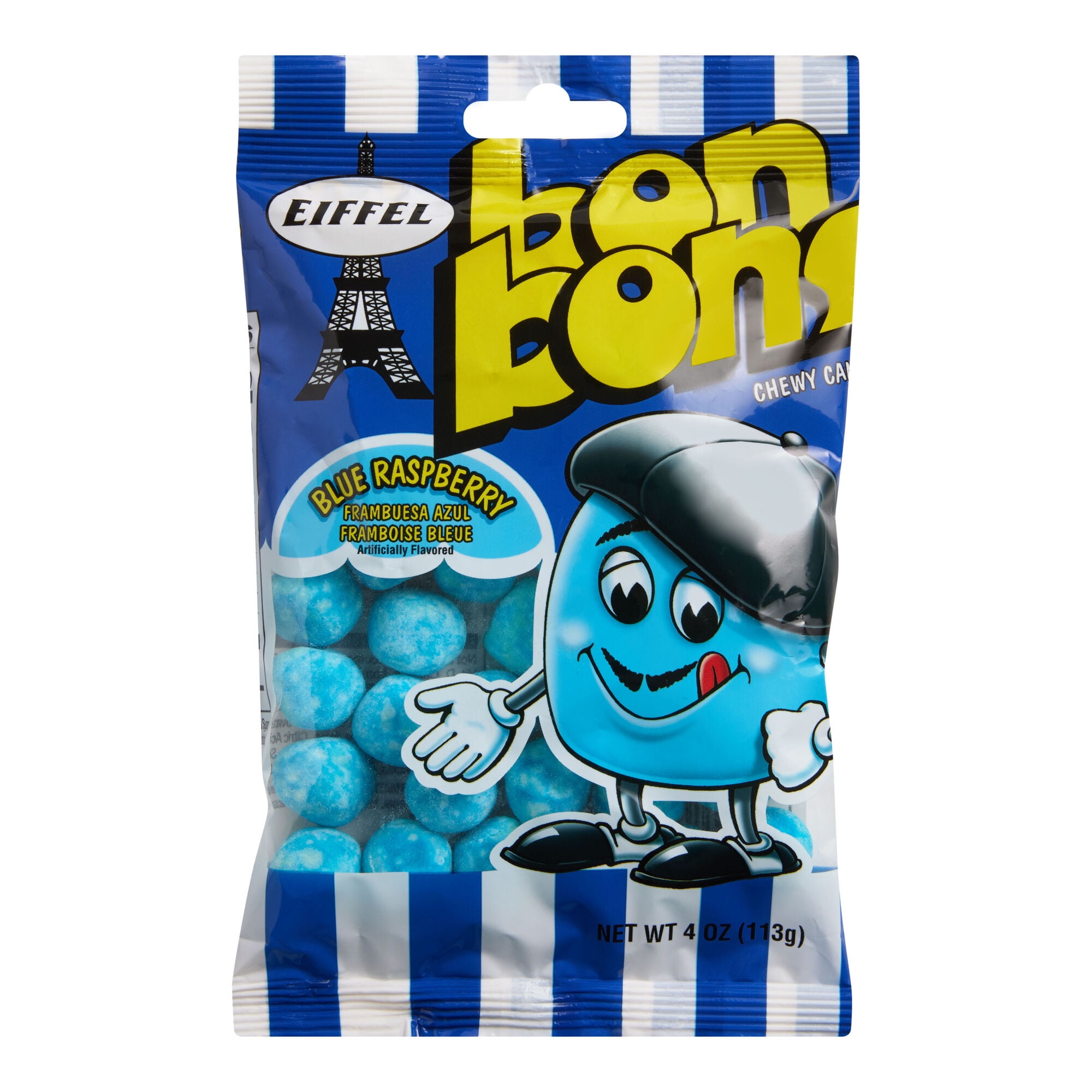 Eiffel Bon Bons Blue Raspberry Chewy Candy 4 oz. - Walmart.com Eiffel Bon Bons Blue Raspberry Chewy Candy 4 oz. - Walmart.com