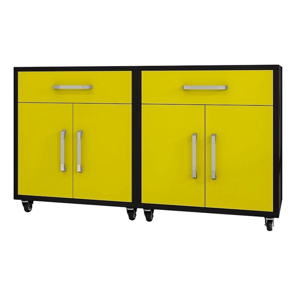 Eiffel Mobile Garage Cabinet (Set of 2) - Walmart.com