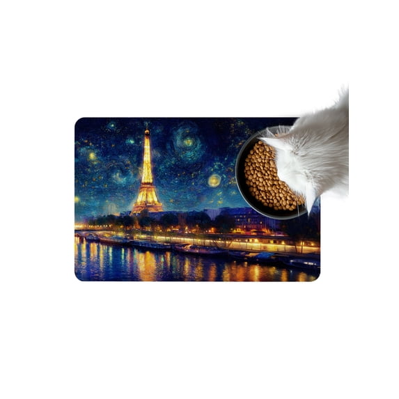 Eiffel Tower Doormat Non Slip Diatomaceous Earth Door Mat Absorbent ...