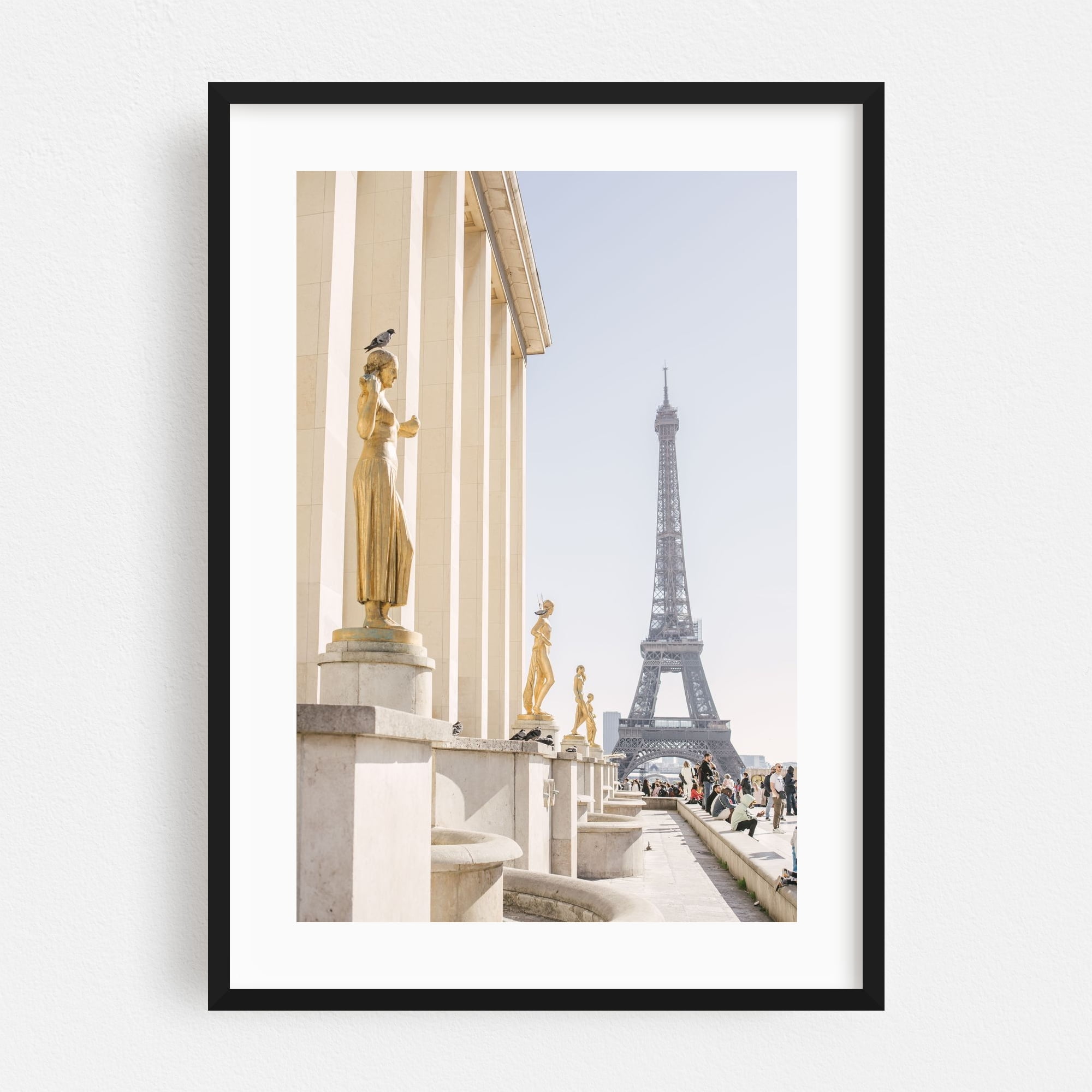 Eiffel Tower in Gold - Paris Île-de-France France Photography ...