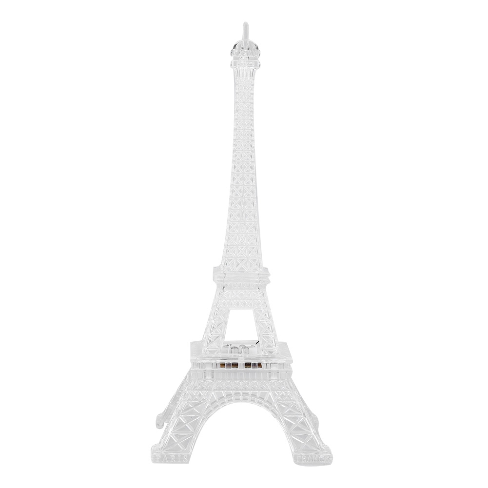 Eiffel Tower Light Decoration LED Lamp Colorful Cake Topper Gift(3 ...