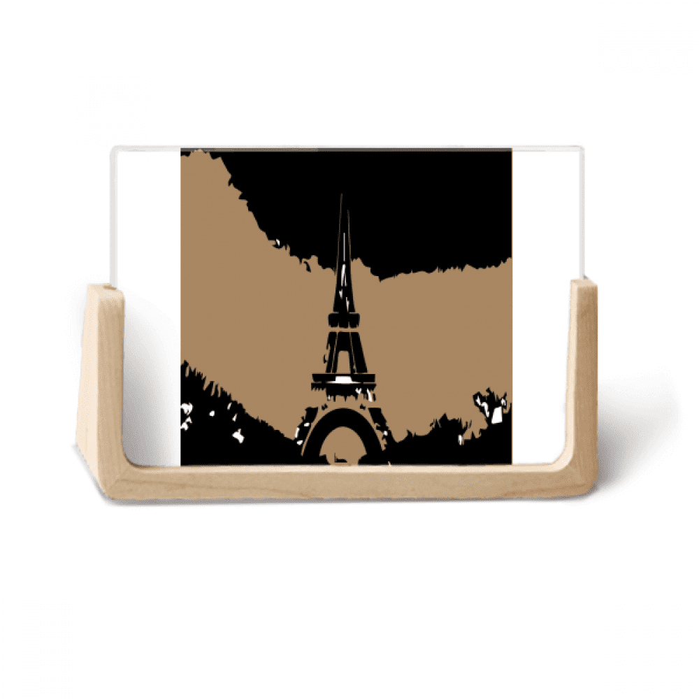 Eiffel Tower Paris France Photo Wooden Photo Frame Tabletop Display ...