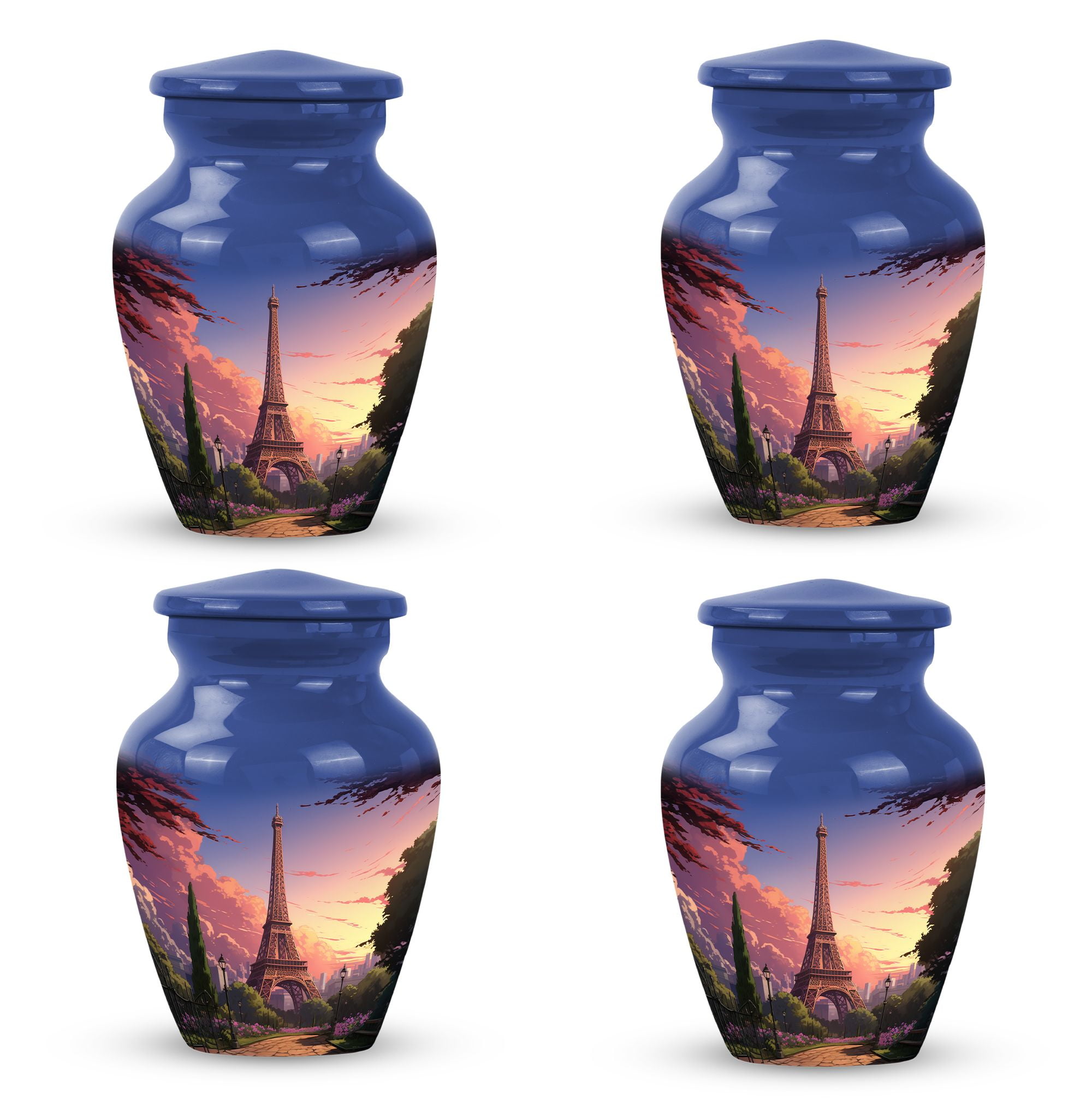 Eiffel Tower Park View - Memorial Urns For Human Ashes - Urn For Human ...