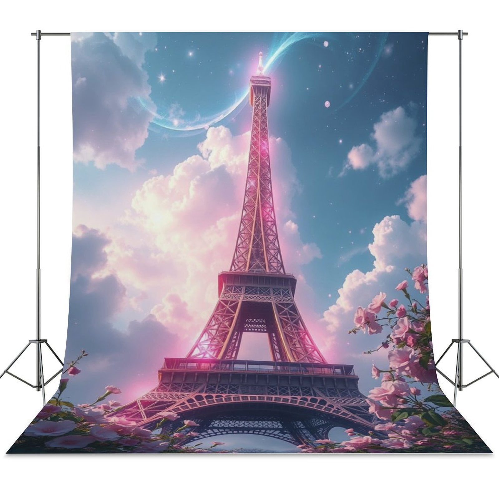 Eiffel Tower Photography Backdrops Adult Photostudio Props Decors ...
