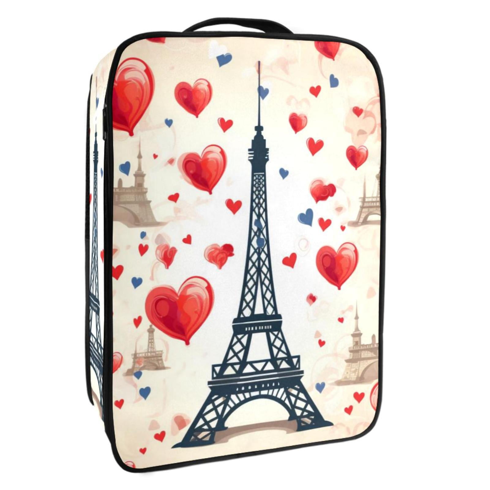 Eiffel Tower Premium Polyester Shoe Organizer - Spacious 23x31cm/9x12in ...