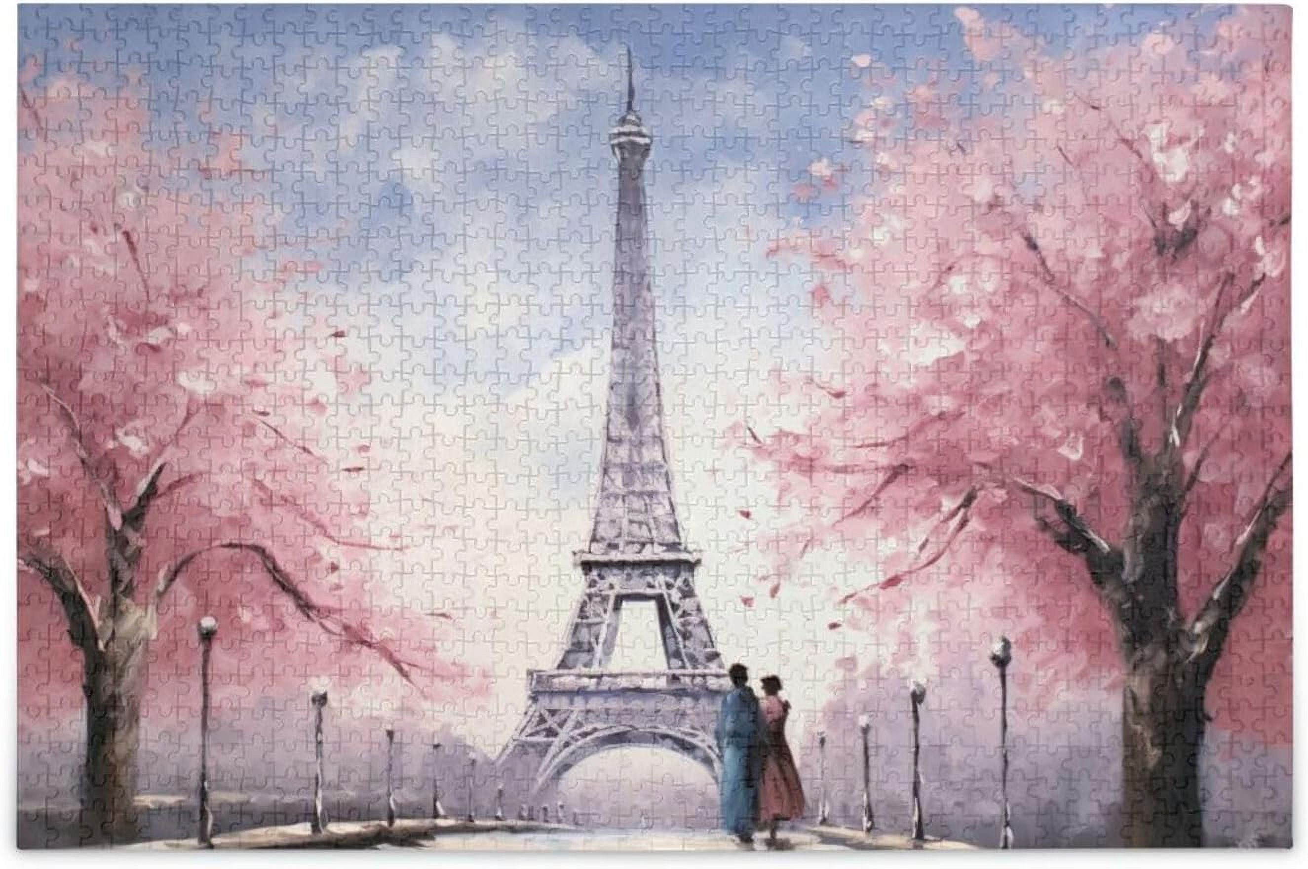 Eiffel Tower Puzzles for Adults 500 Pieces, Fun Puzzles for Teens Family, Jigsaw Puzzles for ...