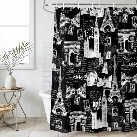 Eiffel Tower Bathroom Decor