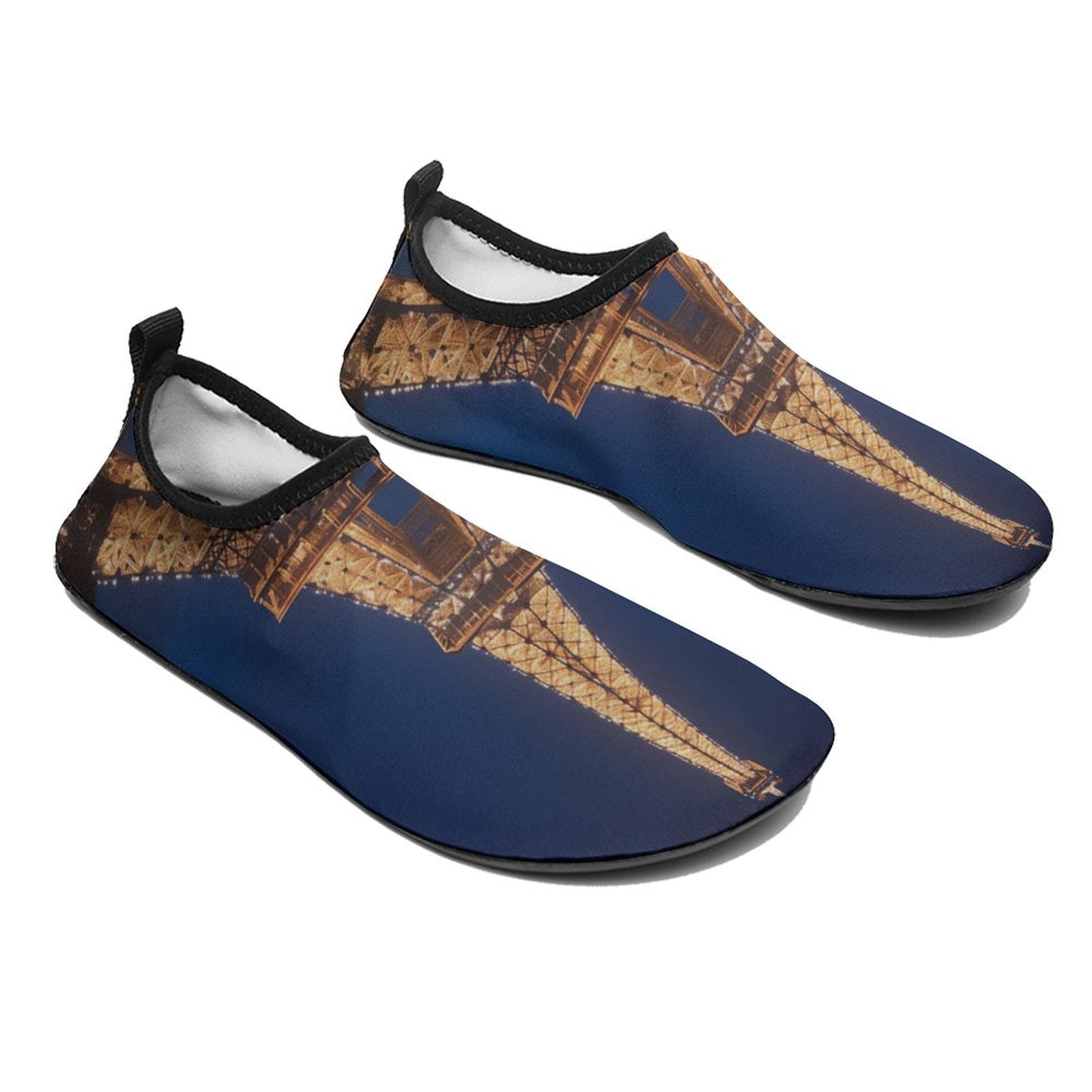 Eiffel Tower Water Shoes Beach Slip-on Shoes for Men Women Swim Pool ...