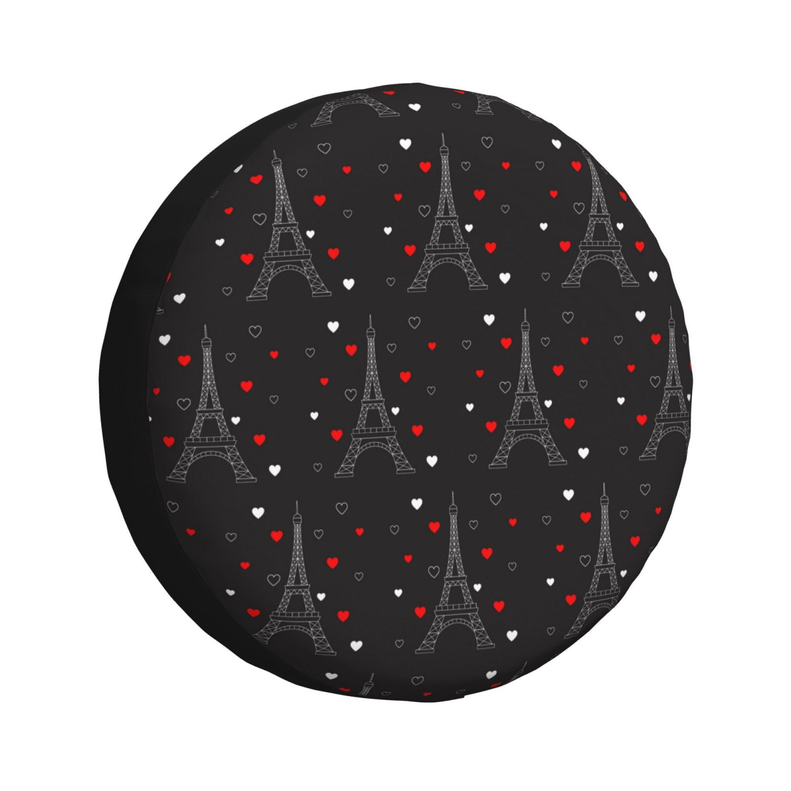 Eiffel Tower love heart Spare Tire Cover for Trailer Camper RV Truck ...