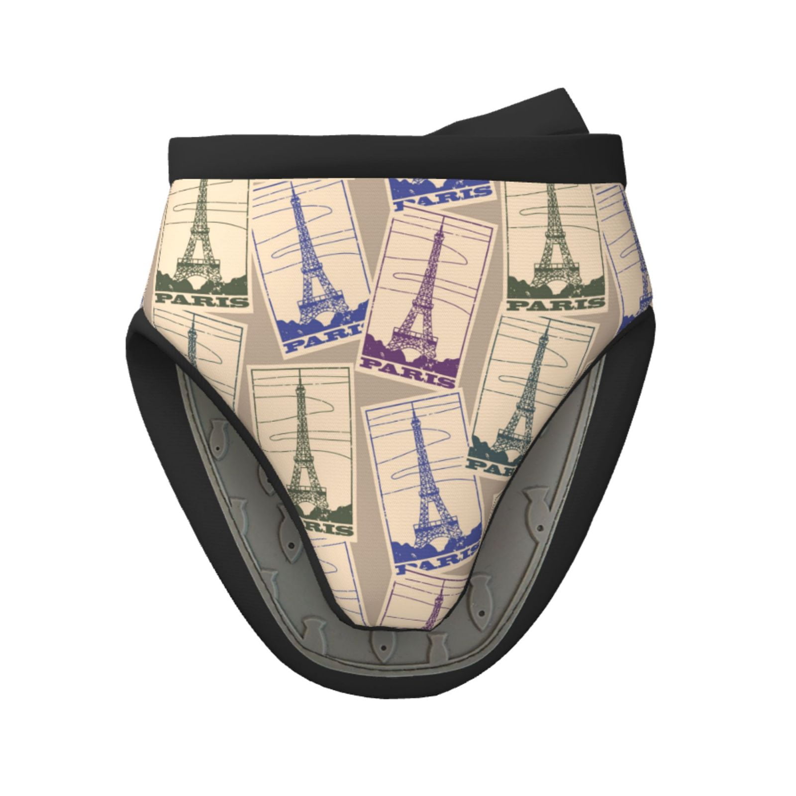 Eiffel colorful Tower Oven Mitts Heat Resistant, Soft Lining Silicone ...