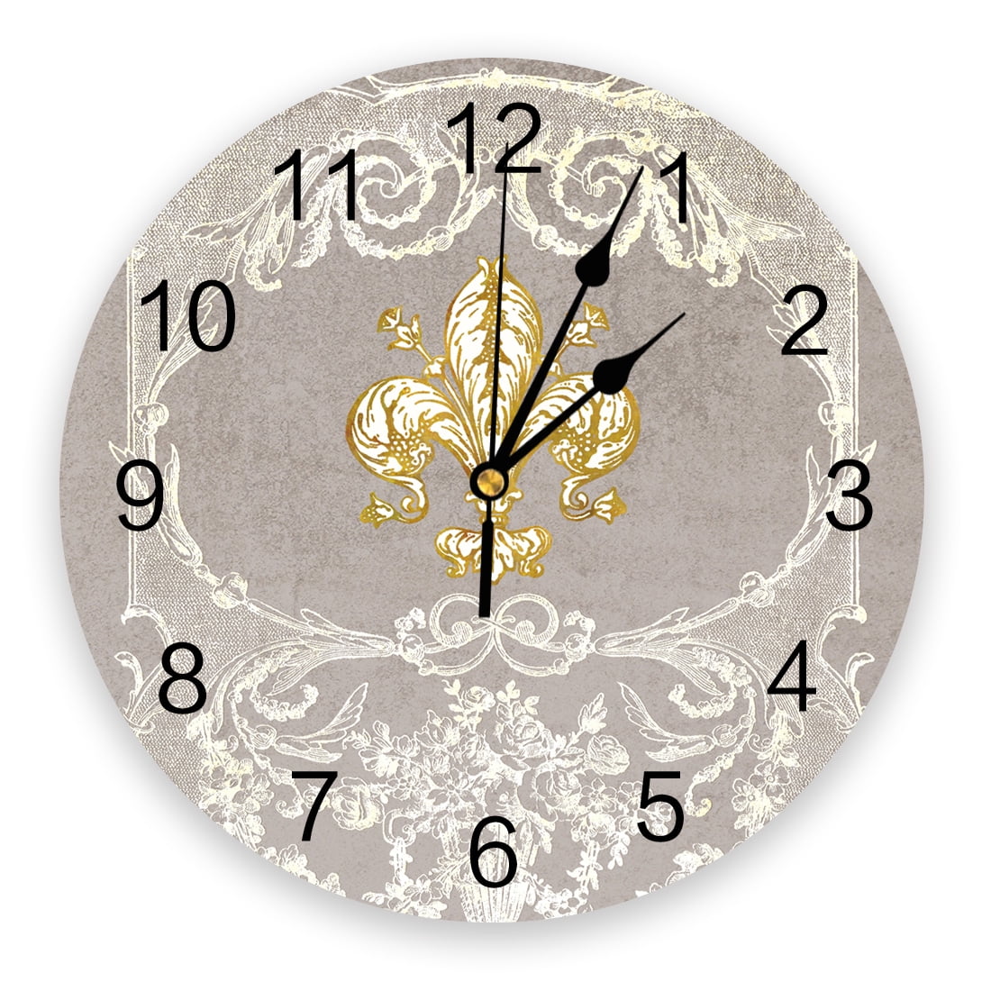 Eiffel tower Paris France Wall Clock Home r Bedroom Silent Oclock Watch ...