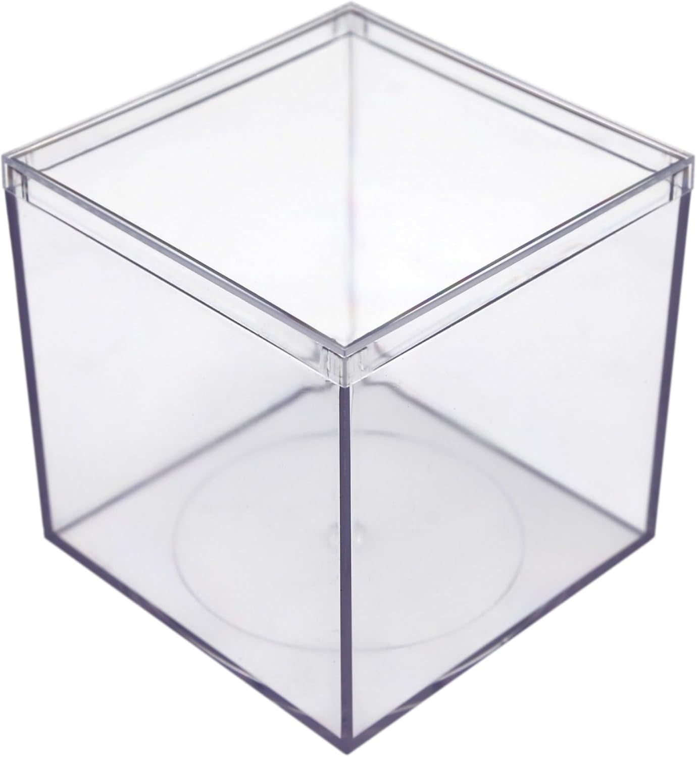 Eight (8) Crystal Clear Hard Plastic Display Case for Collectibles ...