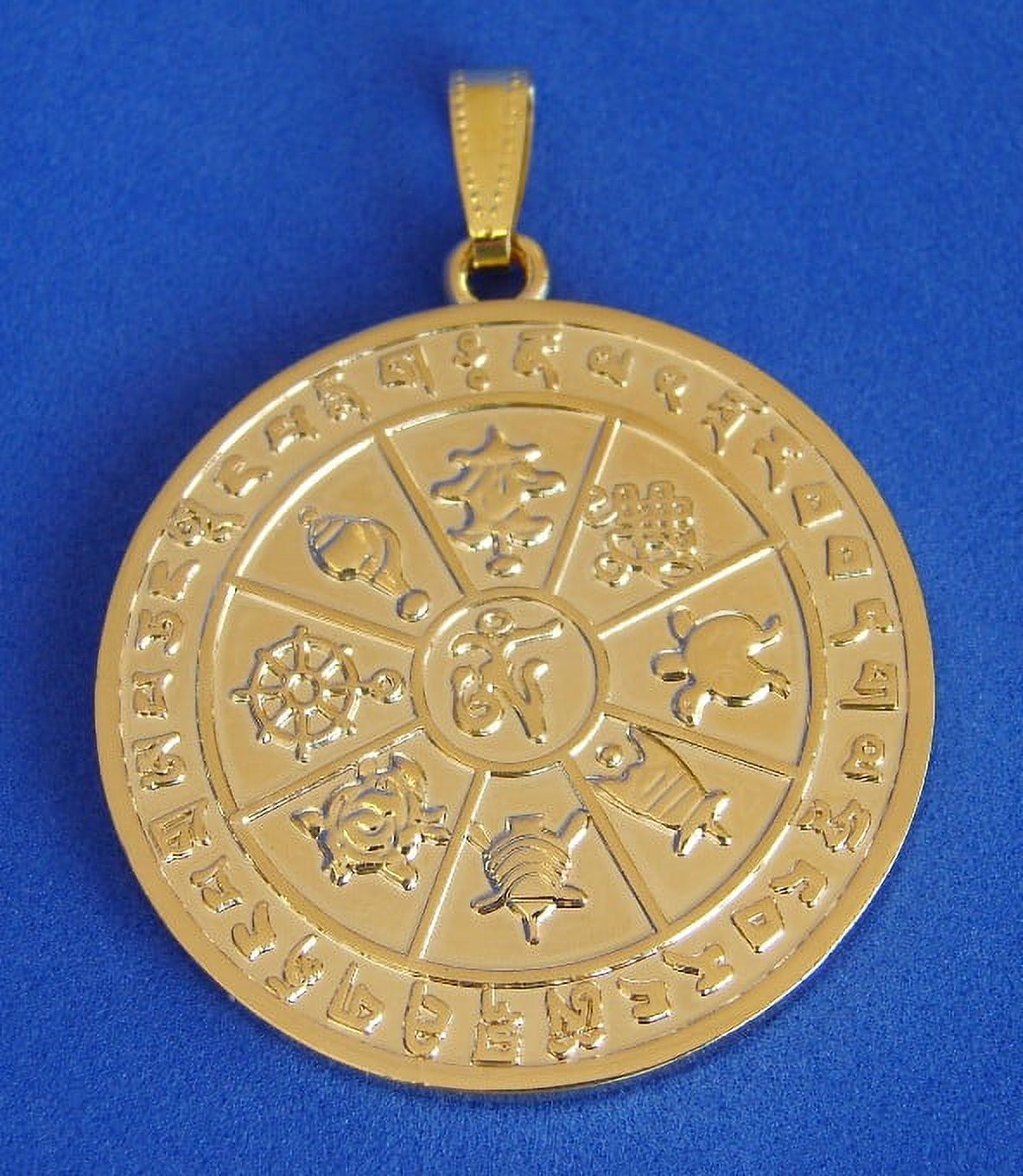 Eight Auspicious Objects Pendant for Protection: Self Protection ...