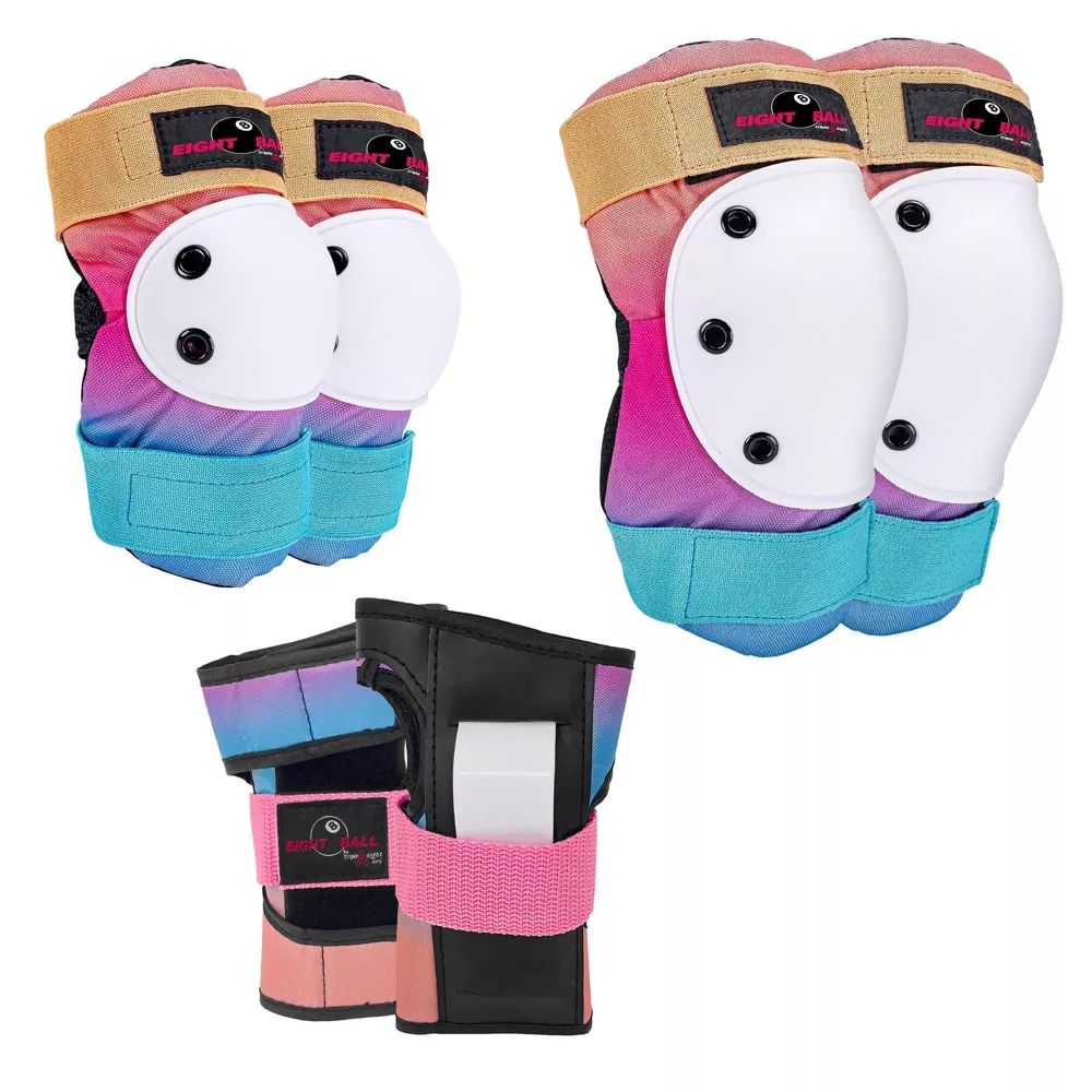 Eight Ball Kids' 8+ Pad Set 3pk - Sunset Fade - Walmart.com