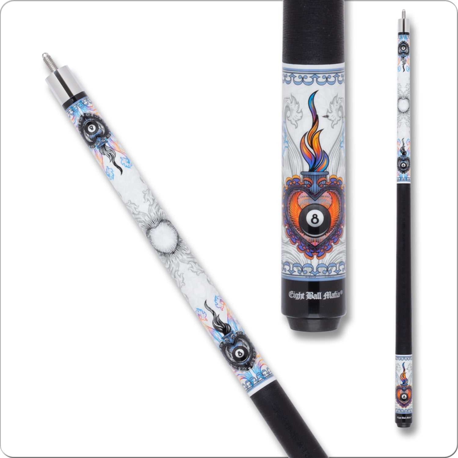 Eight Ball Mafia EBM13 Pool Cue Billiard Stick Billiards Cues - Walmart.com