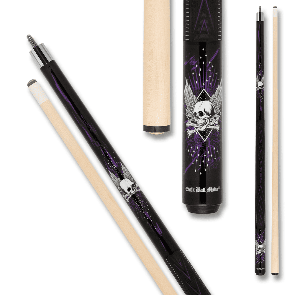 Eight Ball Mafia EBM29 Sport Grip Pool Cue Billiard Stick Billiards ...