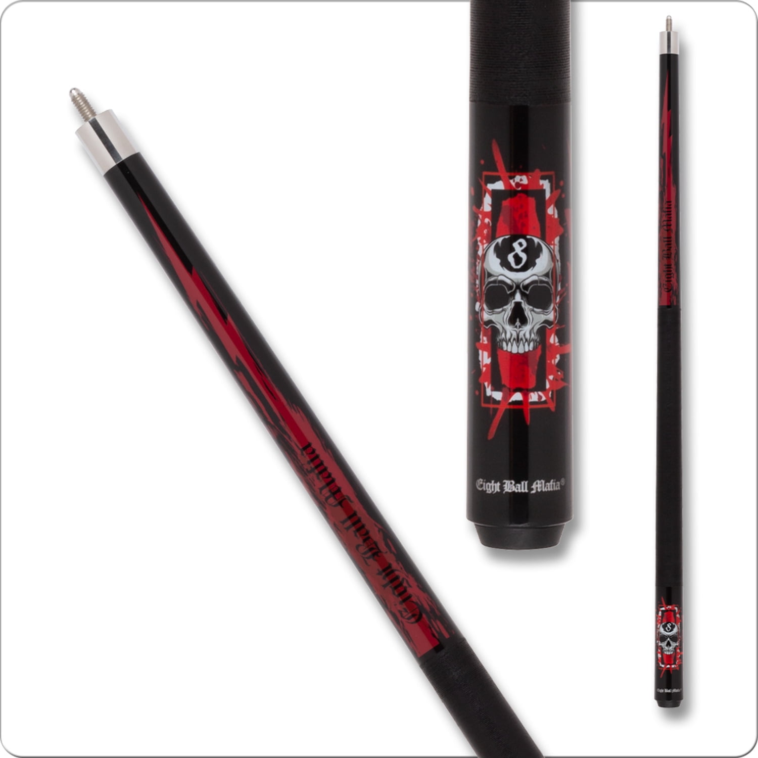 Eight Ball Mafia EBM32 Pool Cue Billiard Stick Billiards Cues - Walmart.com