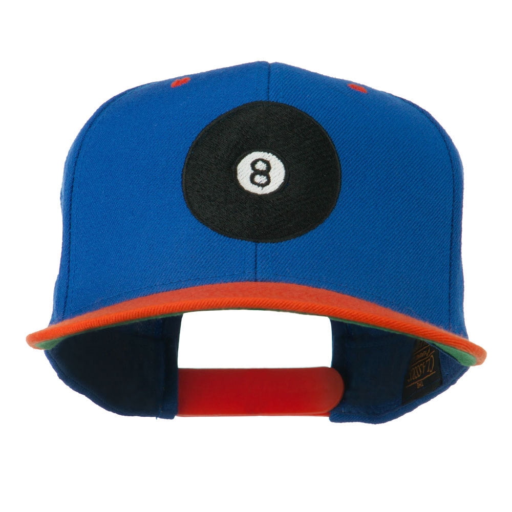 Eight Ball for Pool Embroidered Low Profile Dyed Cotton Twill Cap ...