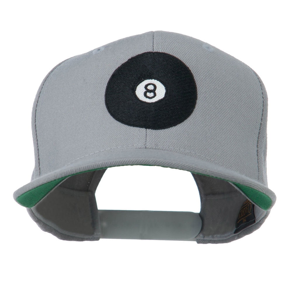 Eight Ball for Pool Embroidered Low Profile Dyed Cotton Twill Cap ...