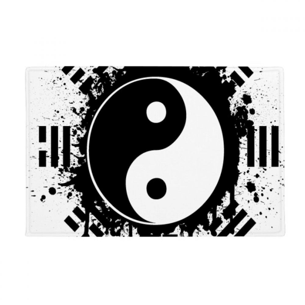 Eight Diagrams Taiji Yin-yang China Pattern Ground Mat Non Slip Floor ...