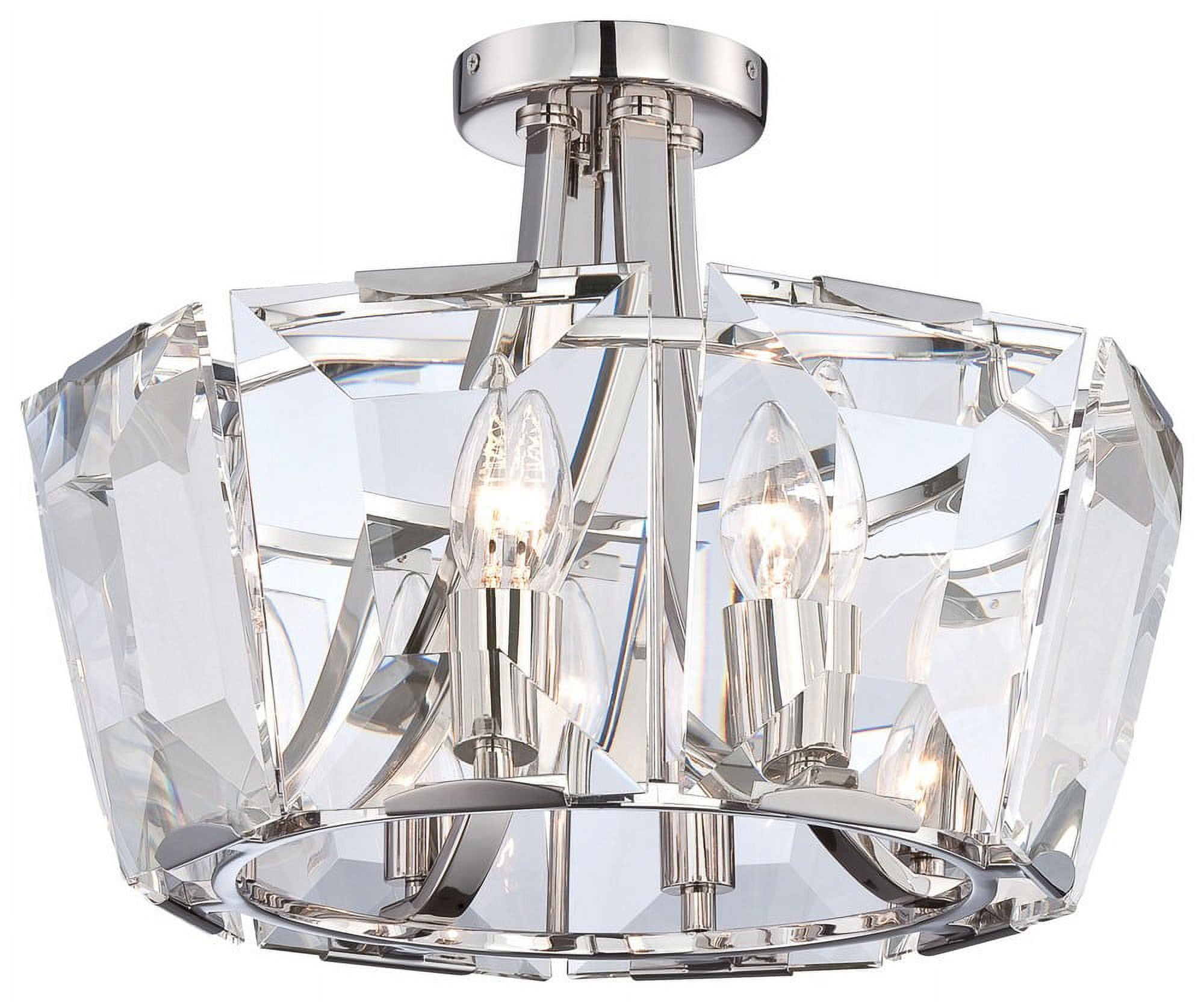 Eight Light Semi-Flush Mount Minka Metropolitan N6987-613 - Walmart.com