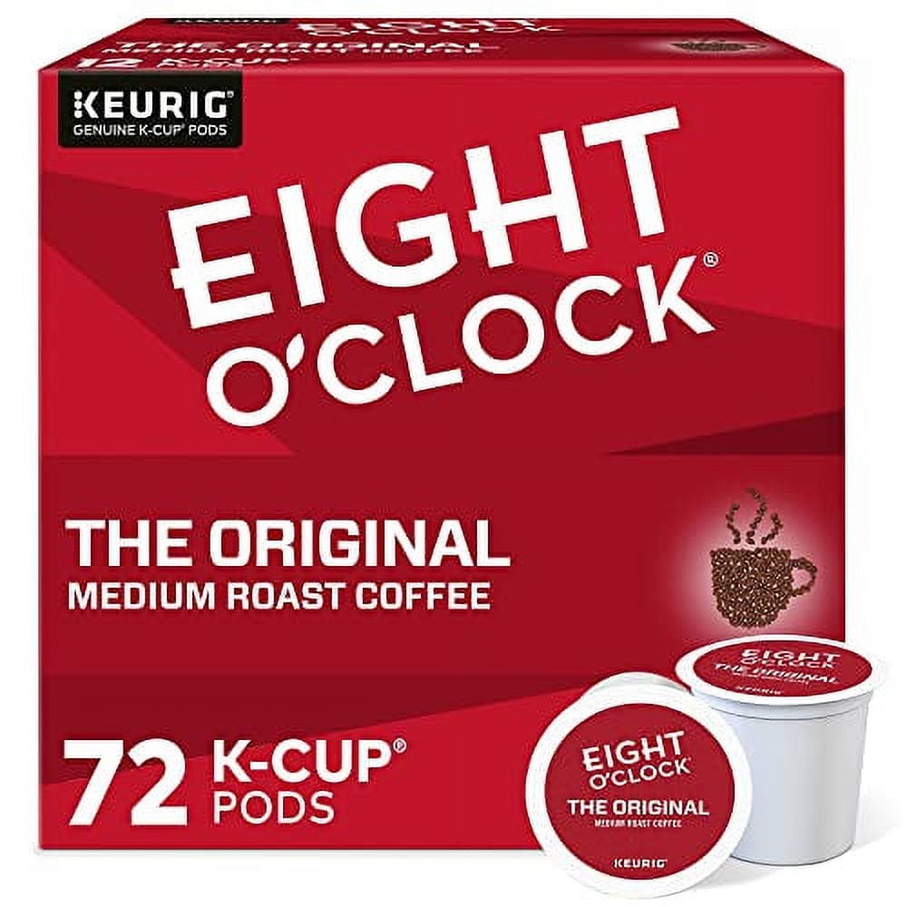 Eight O,Clock Coffee The Original, Medium Roast, Kosher Certified ...