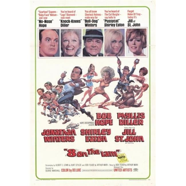 Eight on the Lam Movie Poster - 11 x 17 in. - Walmart.com