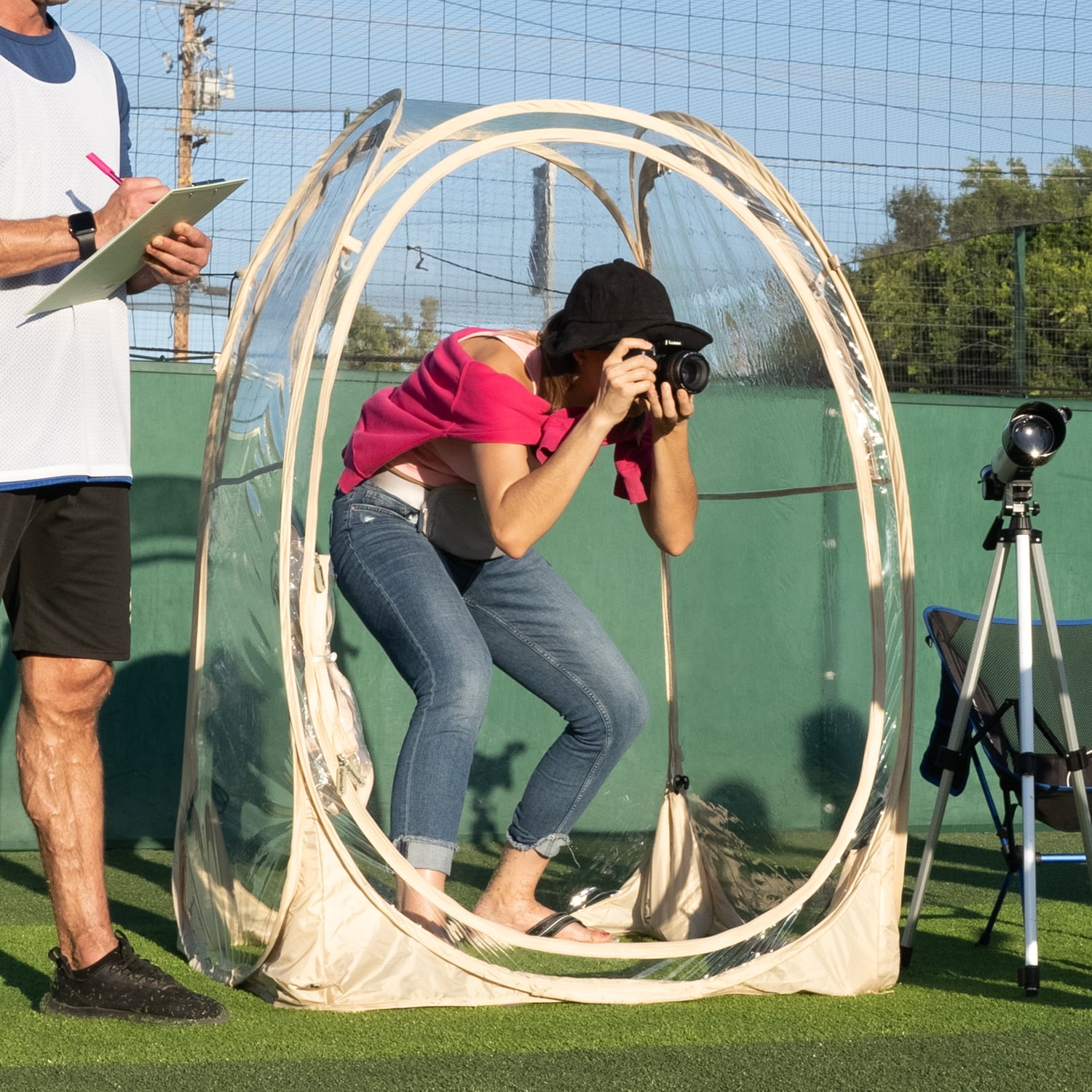 EighteenTek 1 Person Weather Proof Pod Bubble Tent Nepal | Ubuy