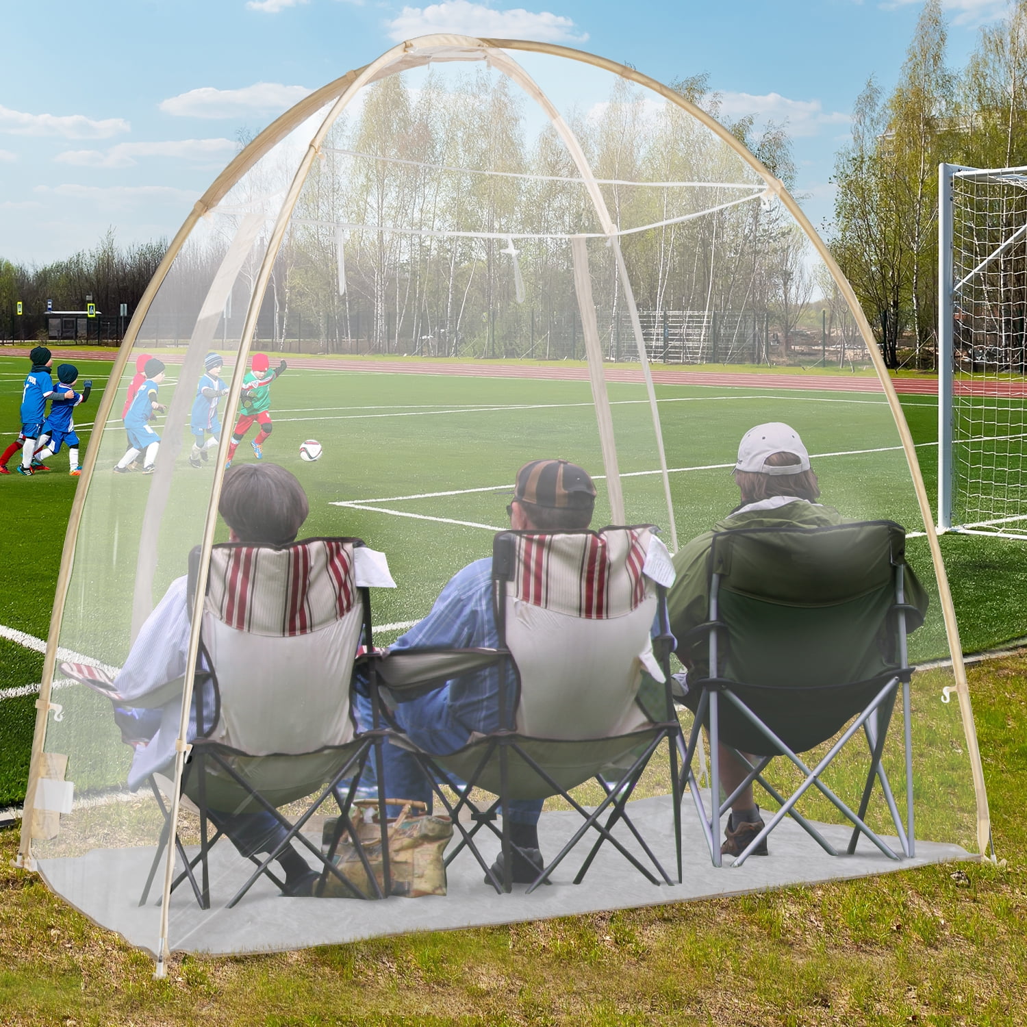 Eighteentek Bubble Tent Pop up Canopy Gazebos Outdoor 7'Lx4'Wx6.5'H ...