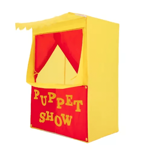 Eighteentek Puppet Show Pop-Up Play Tent w/Front Stage Toddler ...
