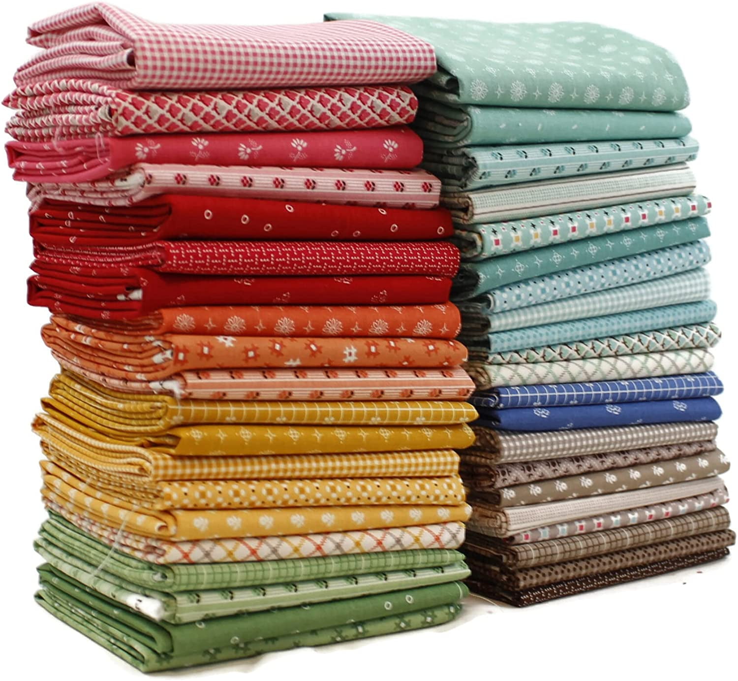 Eighth Bundle (40 Pieces) by Lori Holt for Riley Blake 9 x 21 inches ...