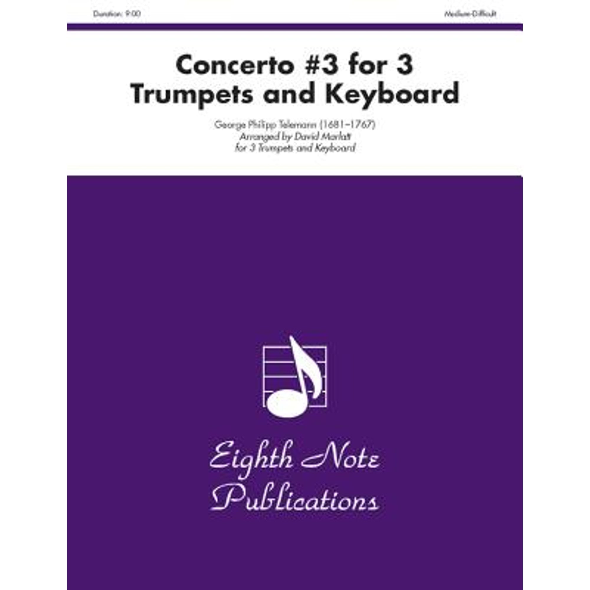 Pre-Owned Eighth Note Publications: Concerto #3 for 3 Trumpets and ...