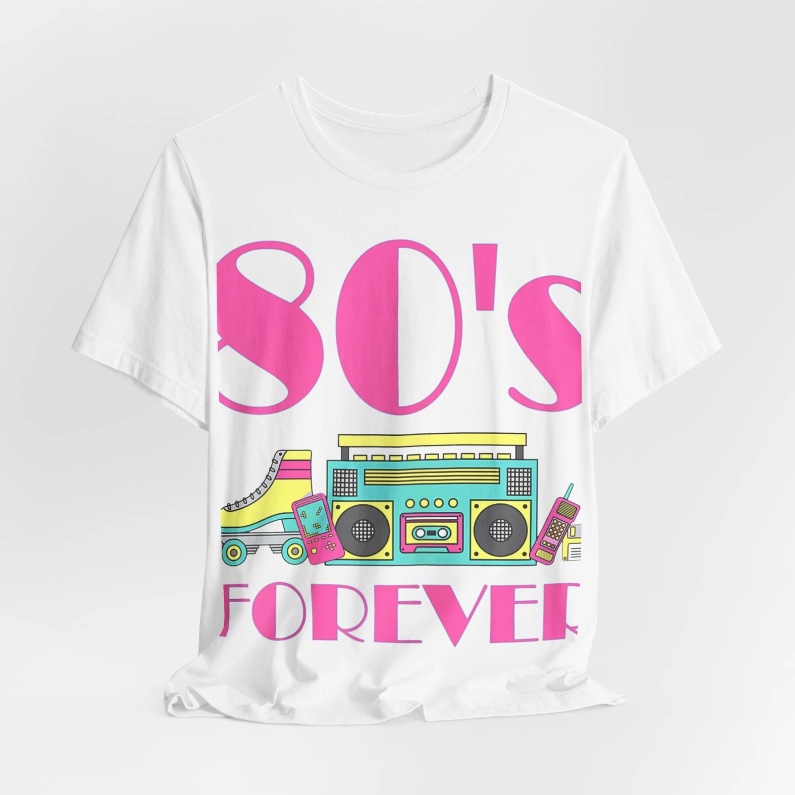 Eighties Forever Retro Costume Throwback Bright Party Nostalgic Style ...