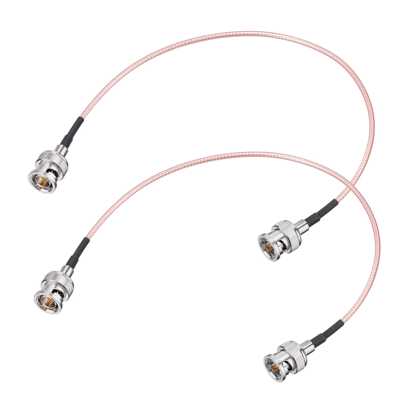 Eightwood 3G HD SDI Cable BNC Cable 1ft 30cm 75 ohm (Straight,2Pcs) for Cameras BMCC Video ...