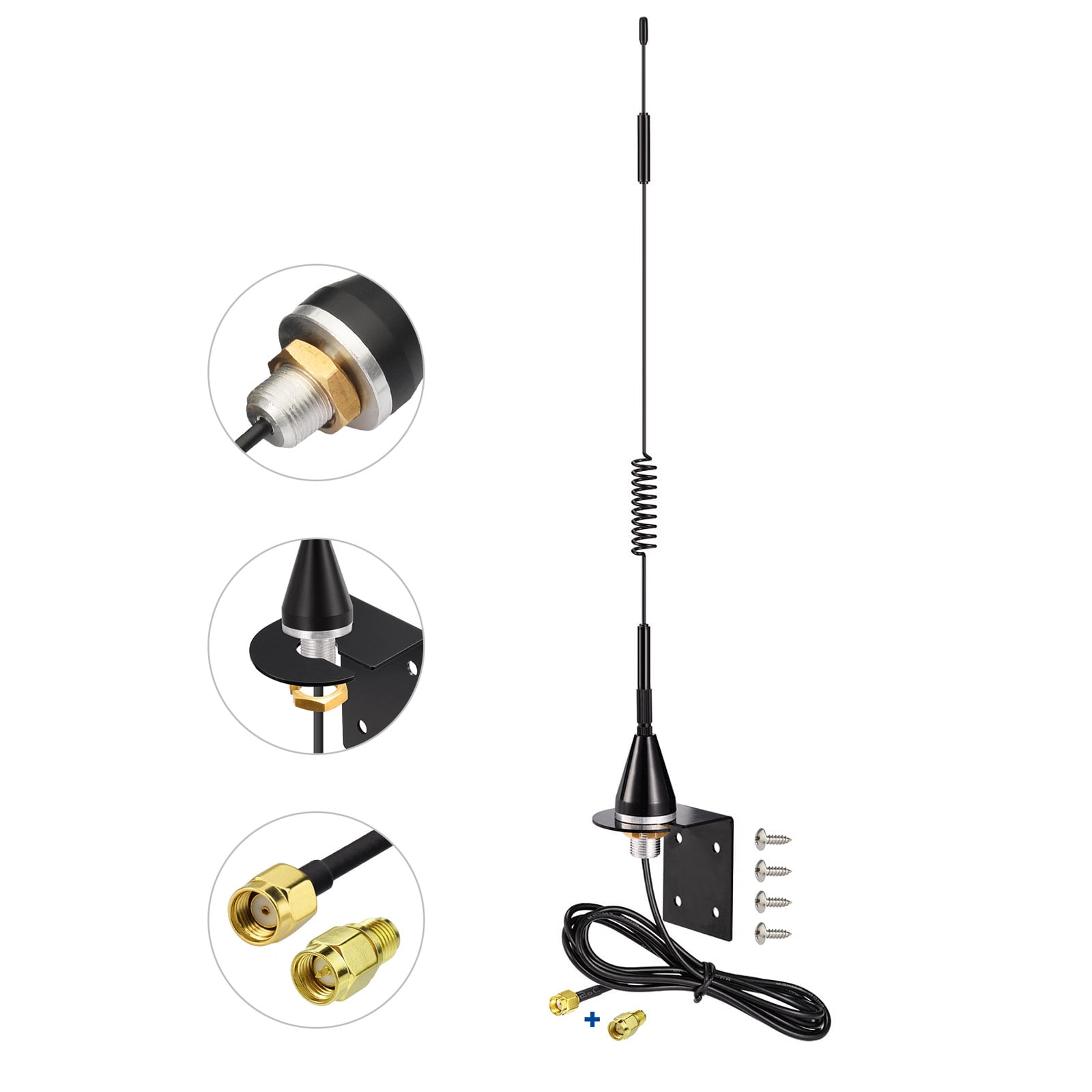 Eightwood 4G LTE Antenna Trail Camera Antenna 7dBi RP-SMA Male ...