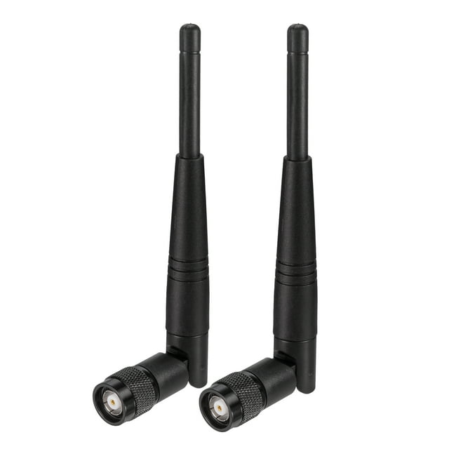 Eightwood 5dBi 2.4GHz RP-TNC Male WiFi Antenna Black Compatible with ...