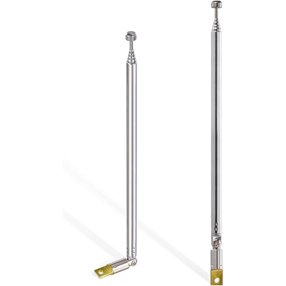 Eightwood 6-Section 65cm AM FM Antenna, Compatible with Radio, Home ...
