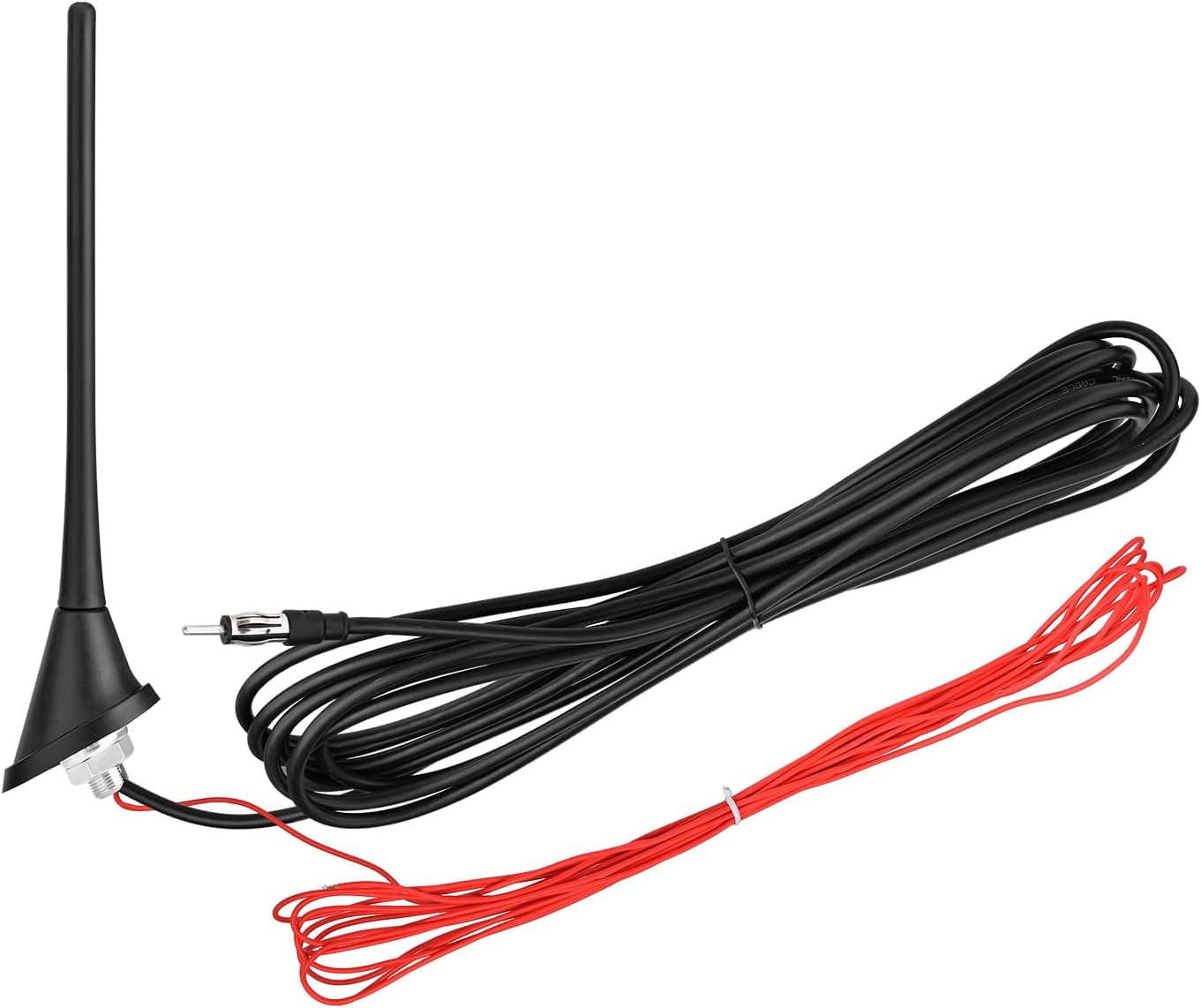 Eightwood Car Stereo FM AM Radio Antenna, Universal Roof Mount ...