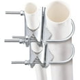 Eightwood Outdoor Antenna Mast Clamp for TV, WiFi, Lora Antenna V-Jaw U ...