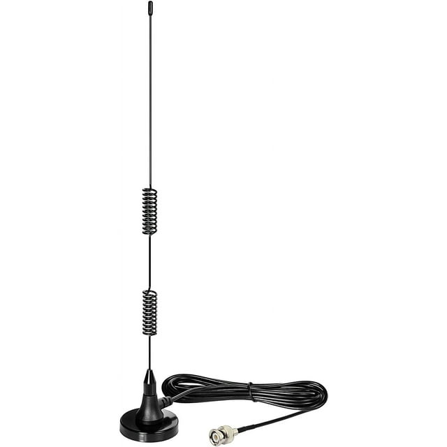 Eightwood Police Scanner Antenna, Magnetic Base, 20-1300MHz, Compatible ...