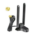 Eightwood WiFi 6E Antenna Tri-Band 2.4GHz 5GHz 6GHz Magnetic Base WiFi ...